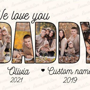 Customize Dad Kids Name, Father’s Day - Etsy