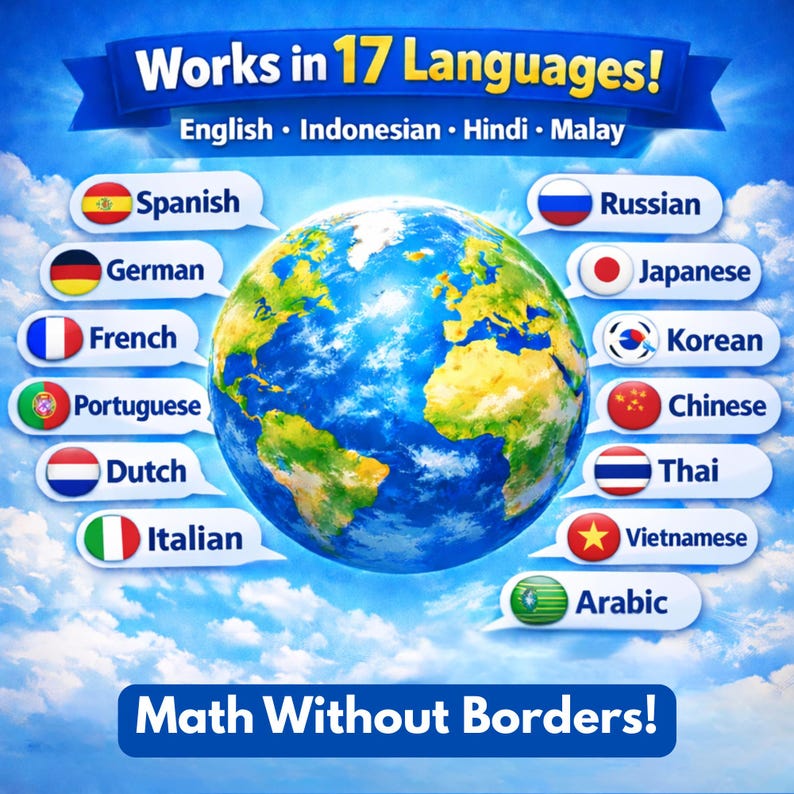 Math Worksheet Generator App | Printable Add, Subtract, Multiply ...