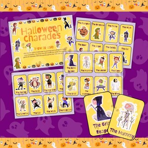 Kids Halloween Board Game Bundle 3 Printable Halloween Games Kids Party ...