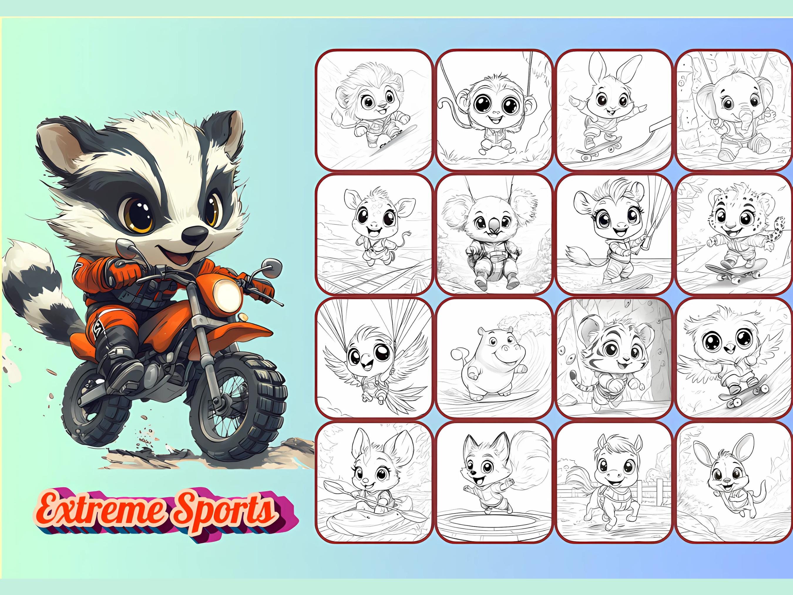 500+ Animal Coloring Pages Bundle | Kids & Adults (PLR MRR Rights) - Etsy