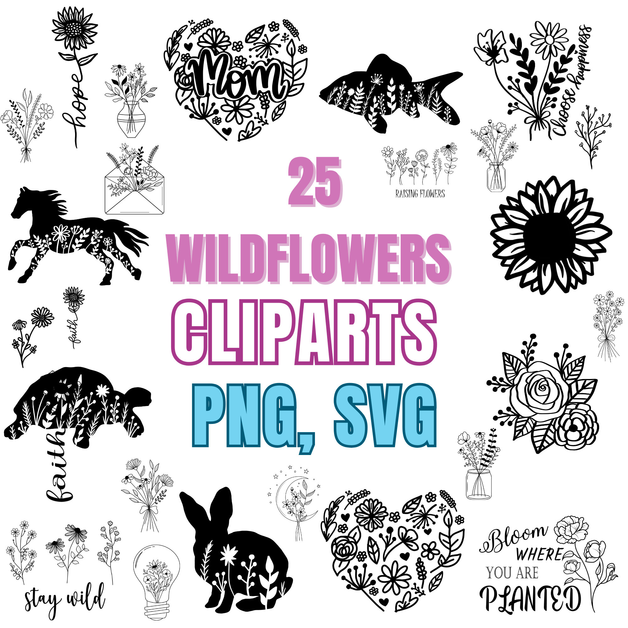 2 Million SVG Mega Bundle | Commercial Use, Cricut & Silhouette Files ...