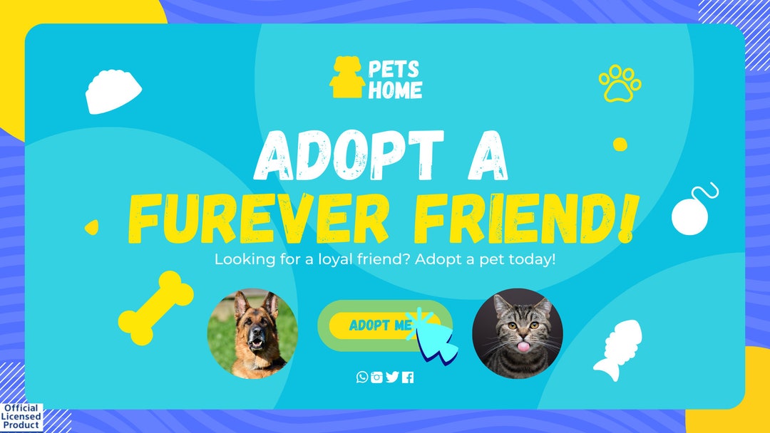 Pet Adoption Promo Video Editable Canva Template for Shelters, Rescues ...