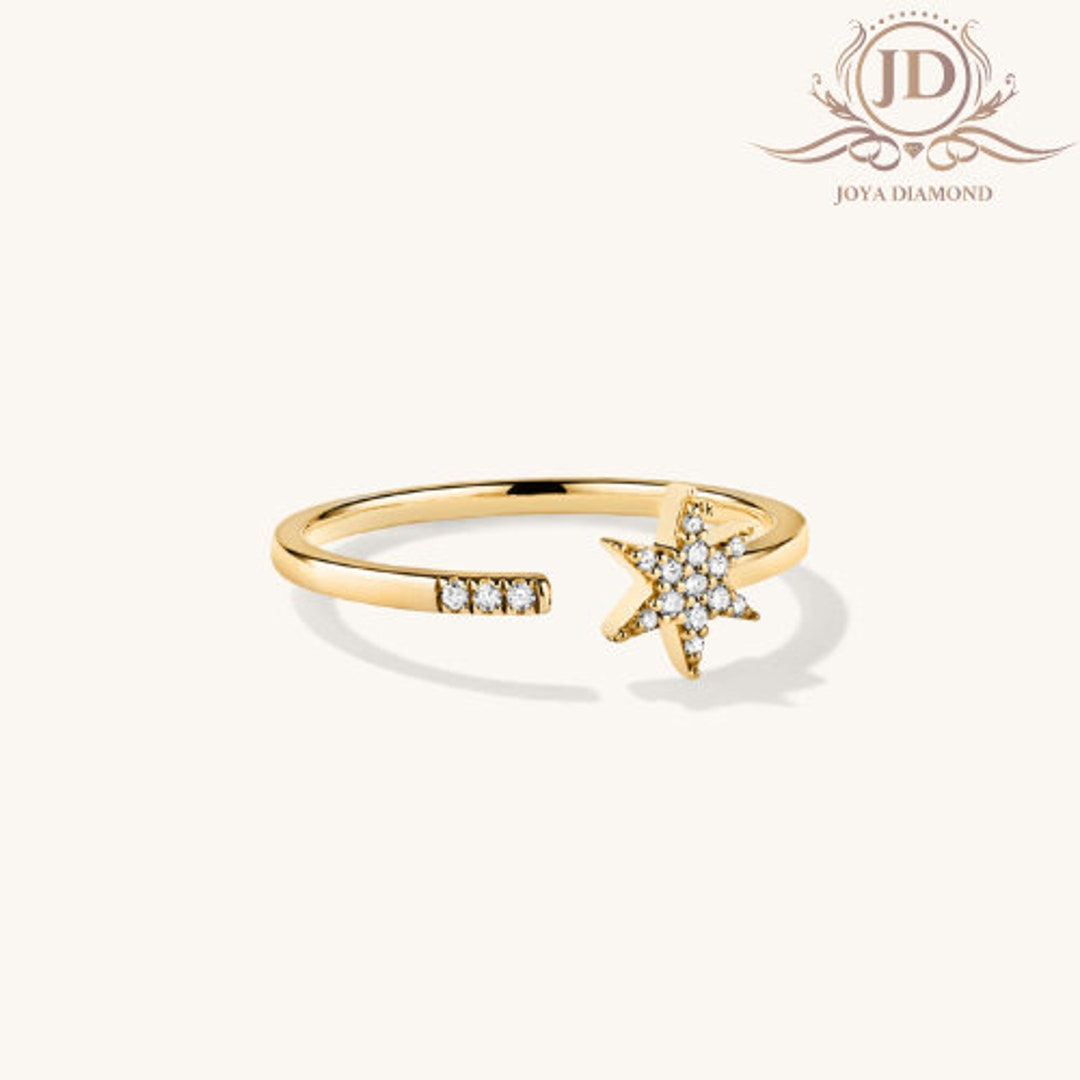 Joya Star Diamond Ring - Etsy