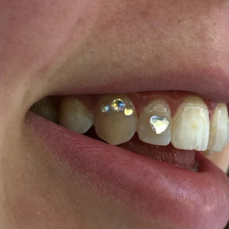 Set 20 Tooth Gems Swarovski With Shapes - Bijoux Strass Dentaires Avec ...