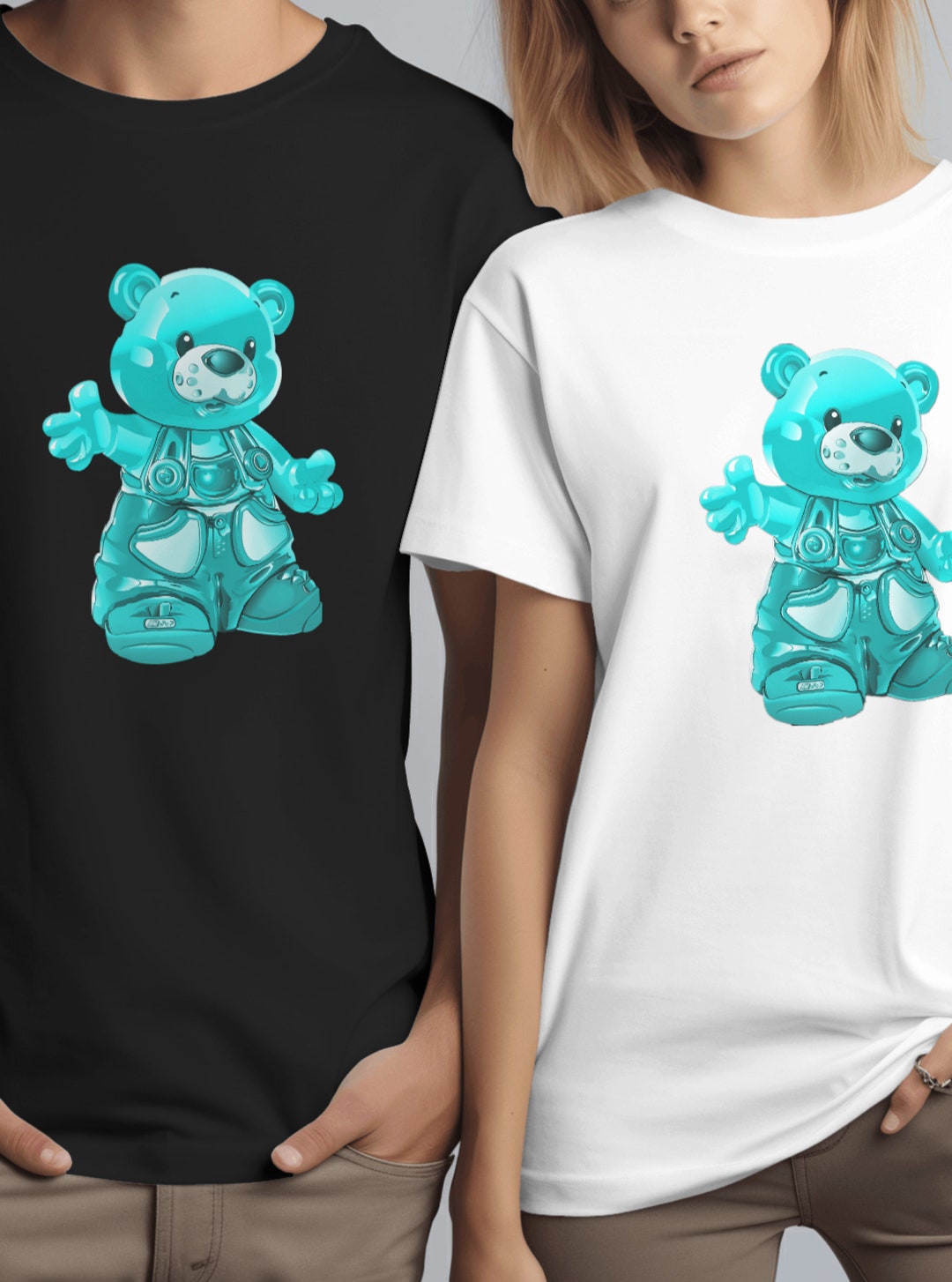 Teddy Bear Art Fashion Cool Gift Men Women Top T Shirt Unisex T Shirt ...