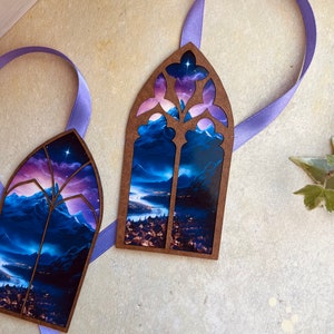 Velaris Bookmark Night Court Book Mark Cathedral Window Bookmark ...