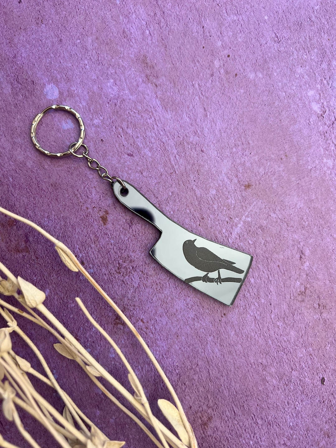 Butcher and Bird Keyring, Bookish Keychain, Booktok Keyring ...