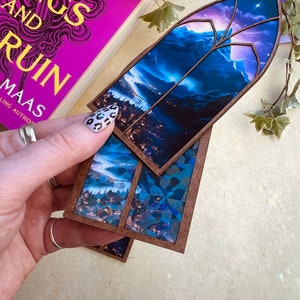 Velaris Bookmark Night Court Book Mark Cathedral Window Bookmark ...