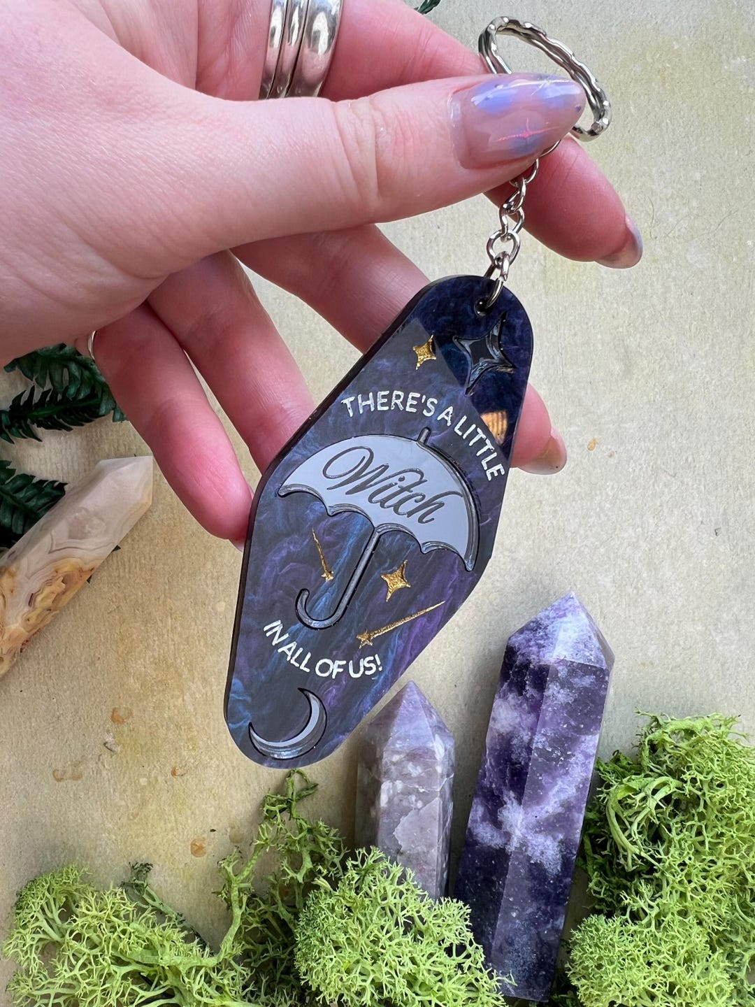 There’s a Little Witch in All of Us Key Chain, Practical Magic Key ...