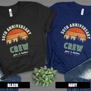 Custom Anniversary Crew Shirt W/ Names and Date, Custom Anniversary ...