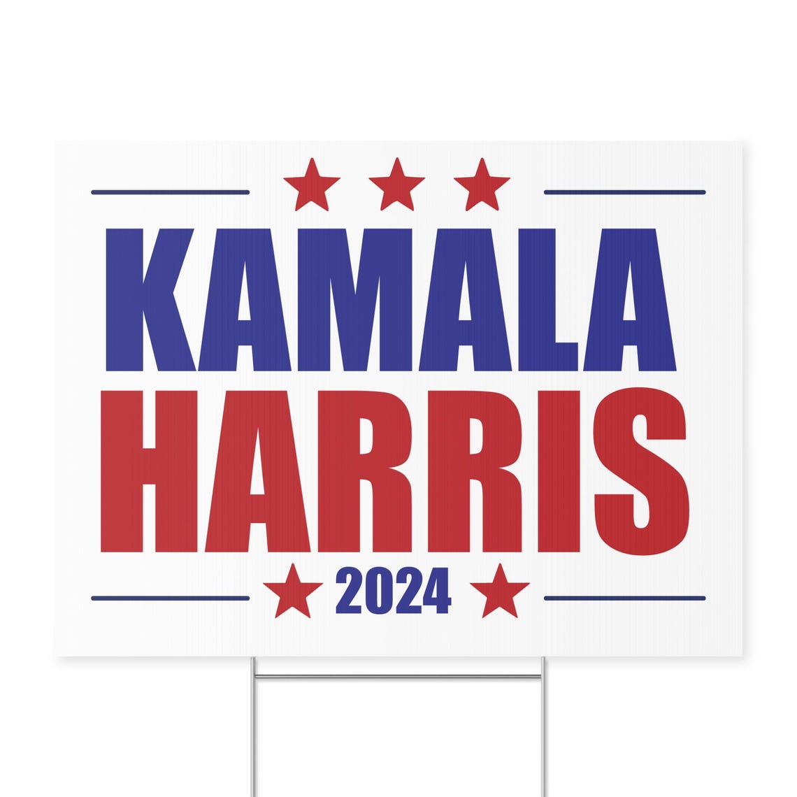Kamala Harris 2024 Yard Sign, Kamala Harris for Presidential Election ...