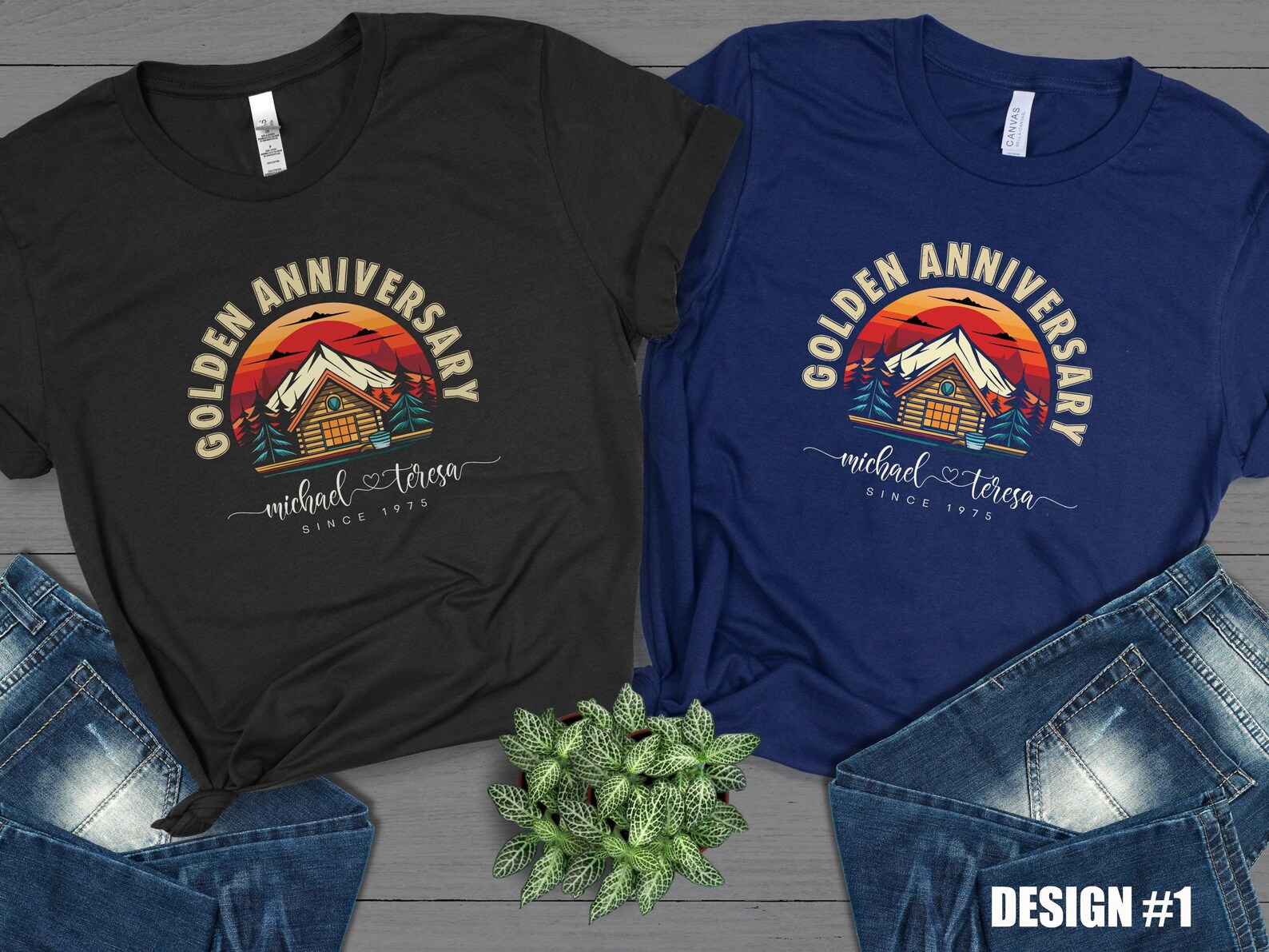 Personalized 50th 40th 30th 20th Anniversary Shirt Gift for Husband ...