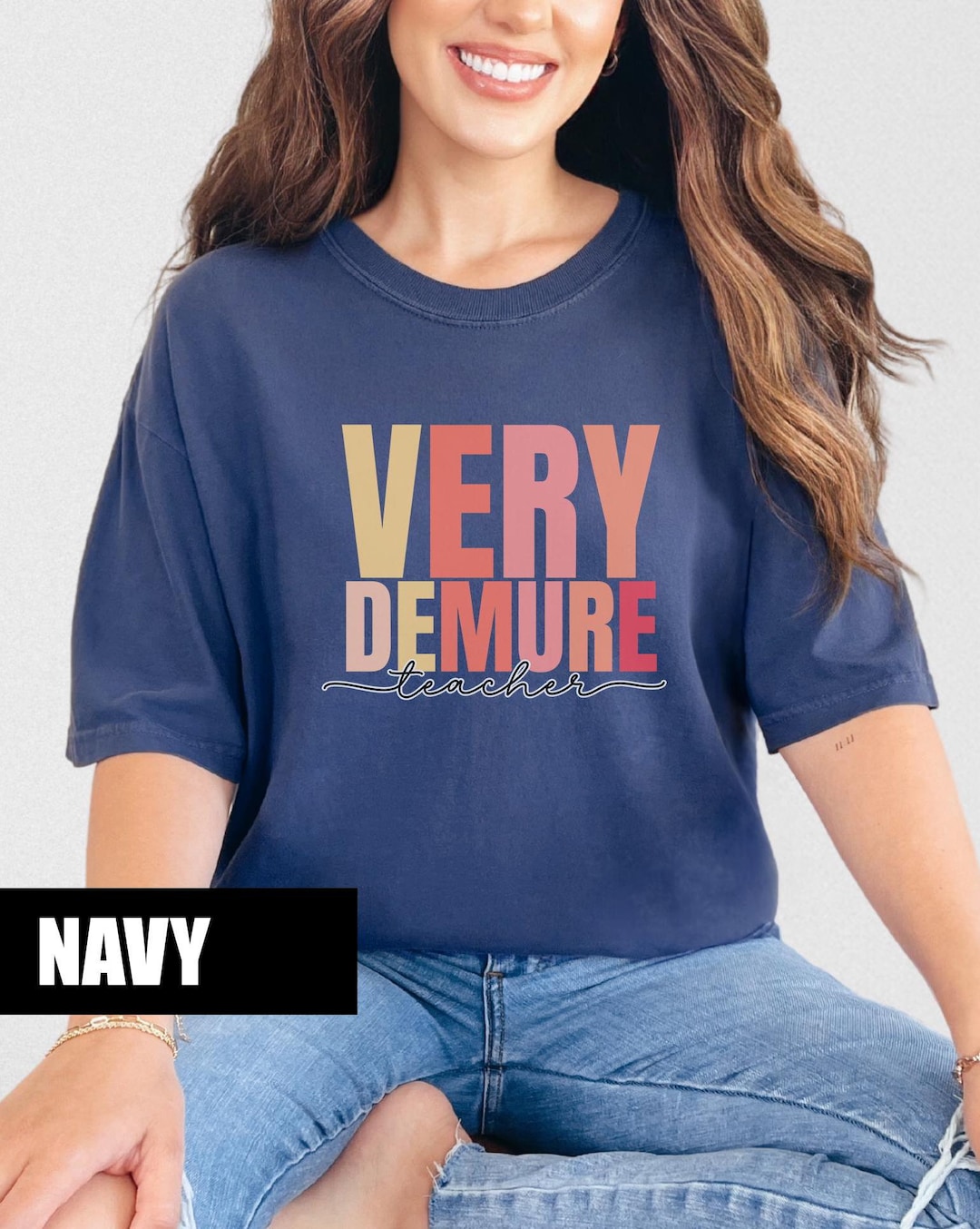 Custom Very Demure T Shirt, Personalized Demure Tees, Custom Demure ...