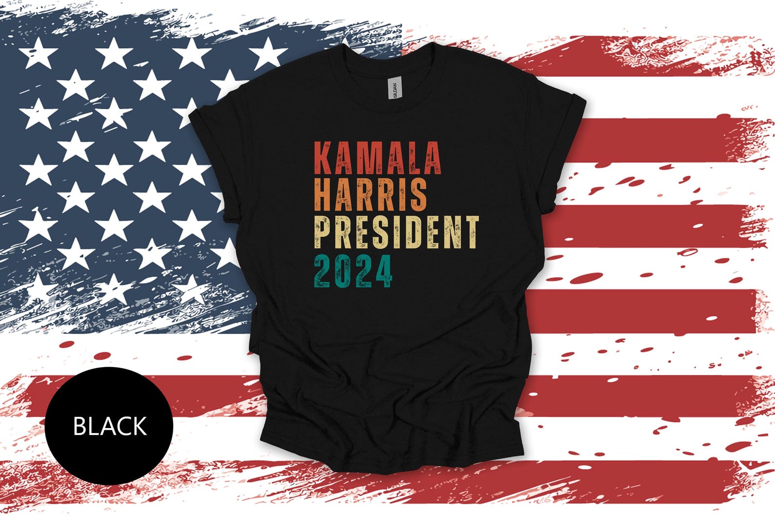 Kamala Harris President 2024 Tshirt, President Kamala Harris Shirts ...