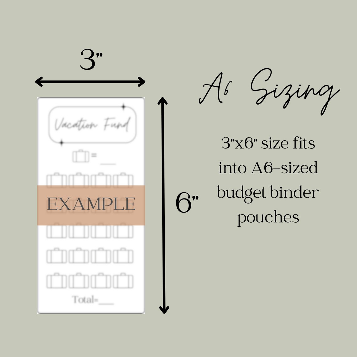 Budget Binder A6 Insert Savings Tracker 1K 2K 5K Savings Challenge ...
