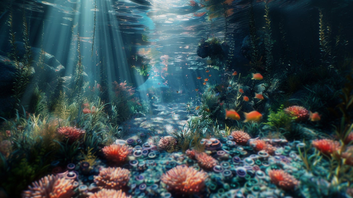 Underwater Dreams Artwork for Samsung Frame TV - Etsy