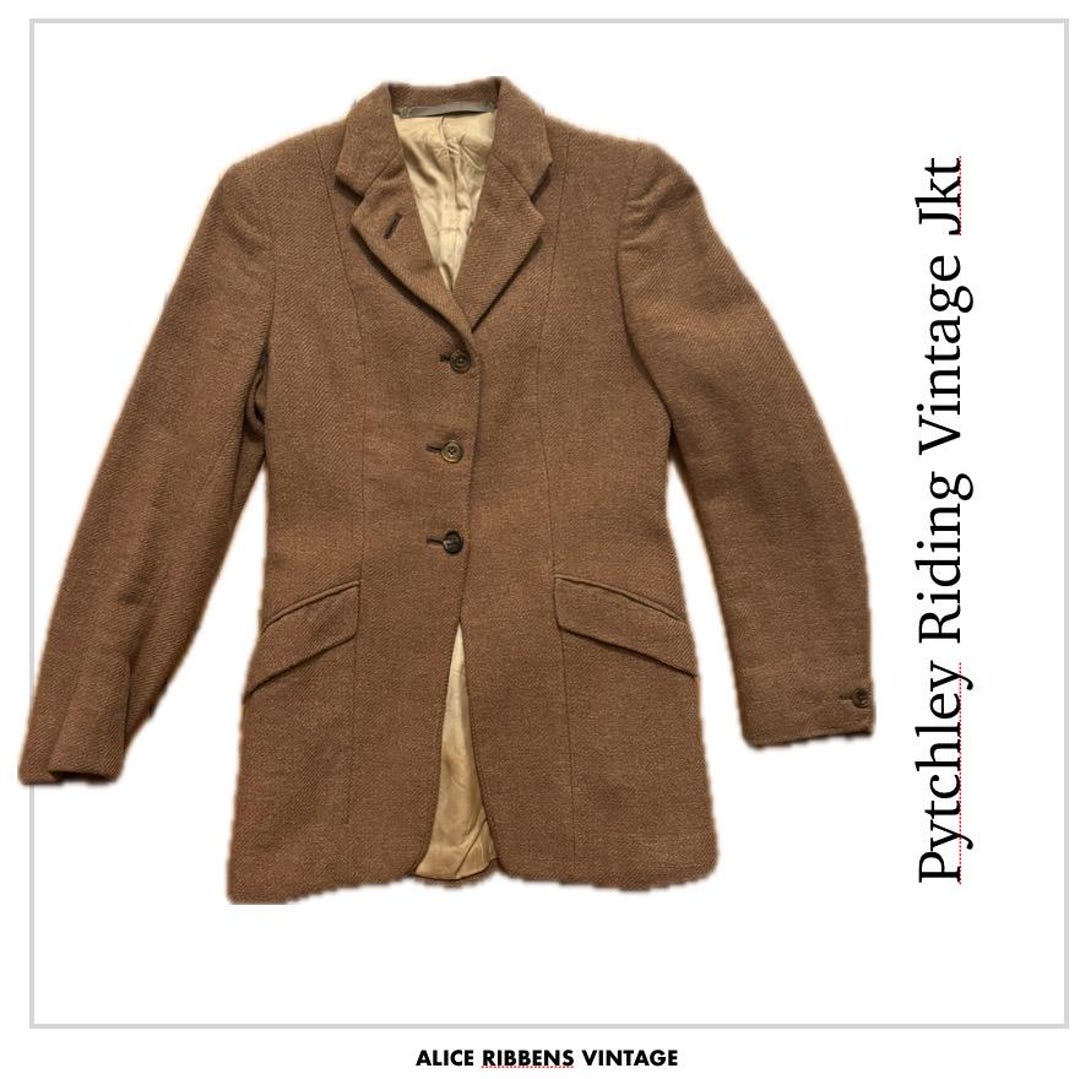 Vintage Pytchley Equestrian Tweed Jacket Made in England Size 6 - Etsy