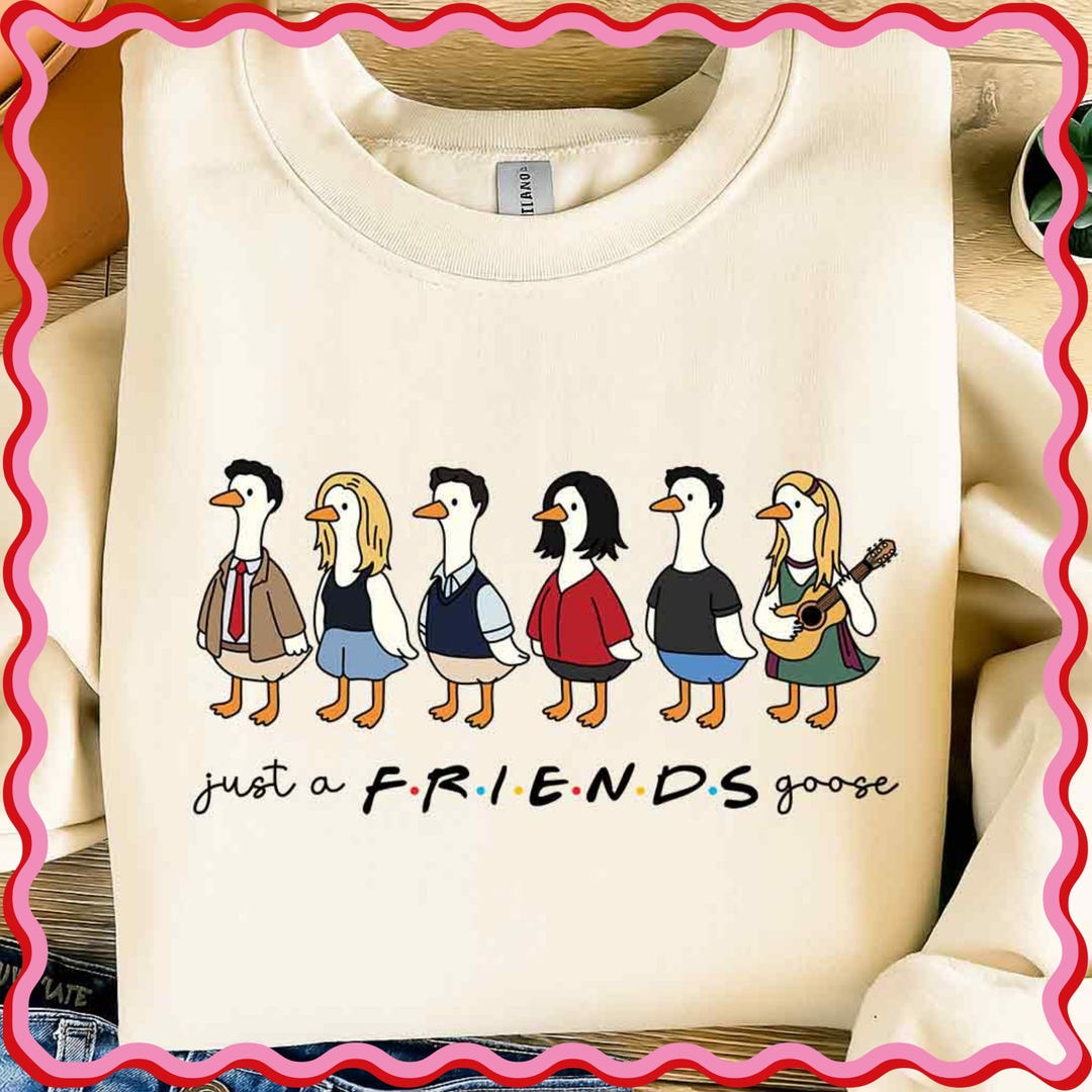 Friend Goose PNG, Cartoon Goose Png, TV Show Characters Digital ...