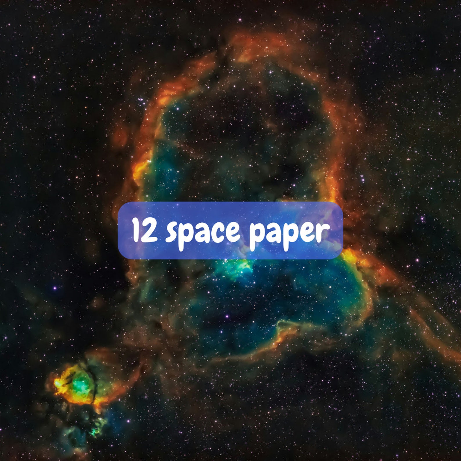 Space Enchantment: Unique Digital Papers for Your Creative Projects ...