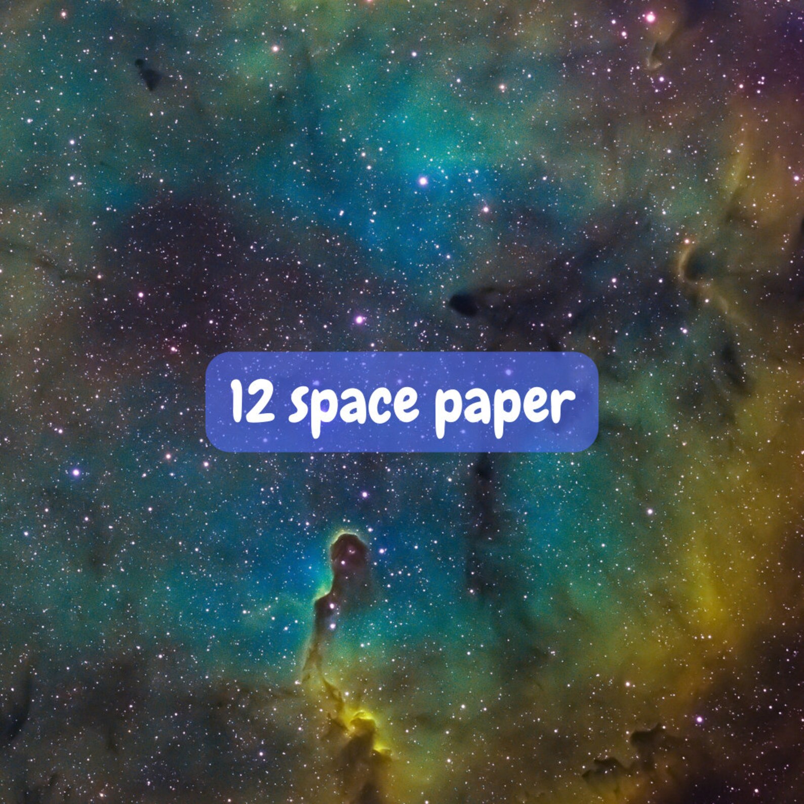 Space Enchantment: Unique Digital Papers for Your Creative Projects ...