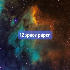 Space Enchantment: Unique Digital Papers for Your Creative Projects ...