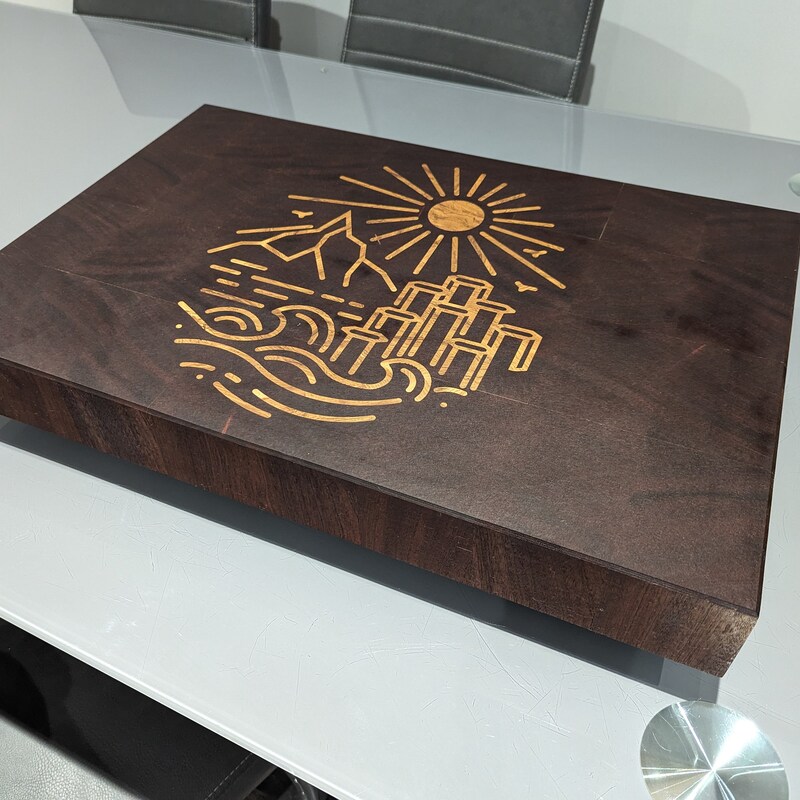 Inlay Cutting Board - Etsy