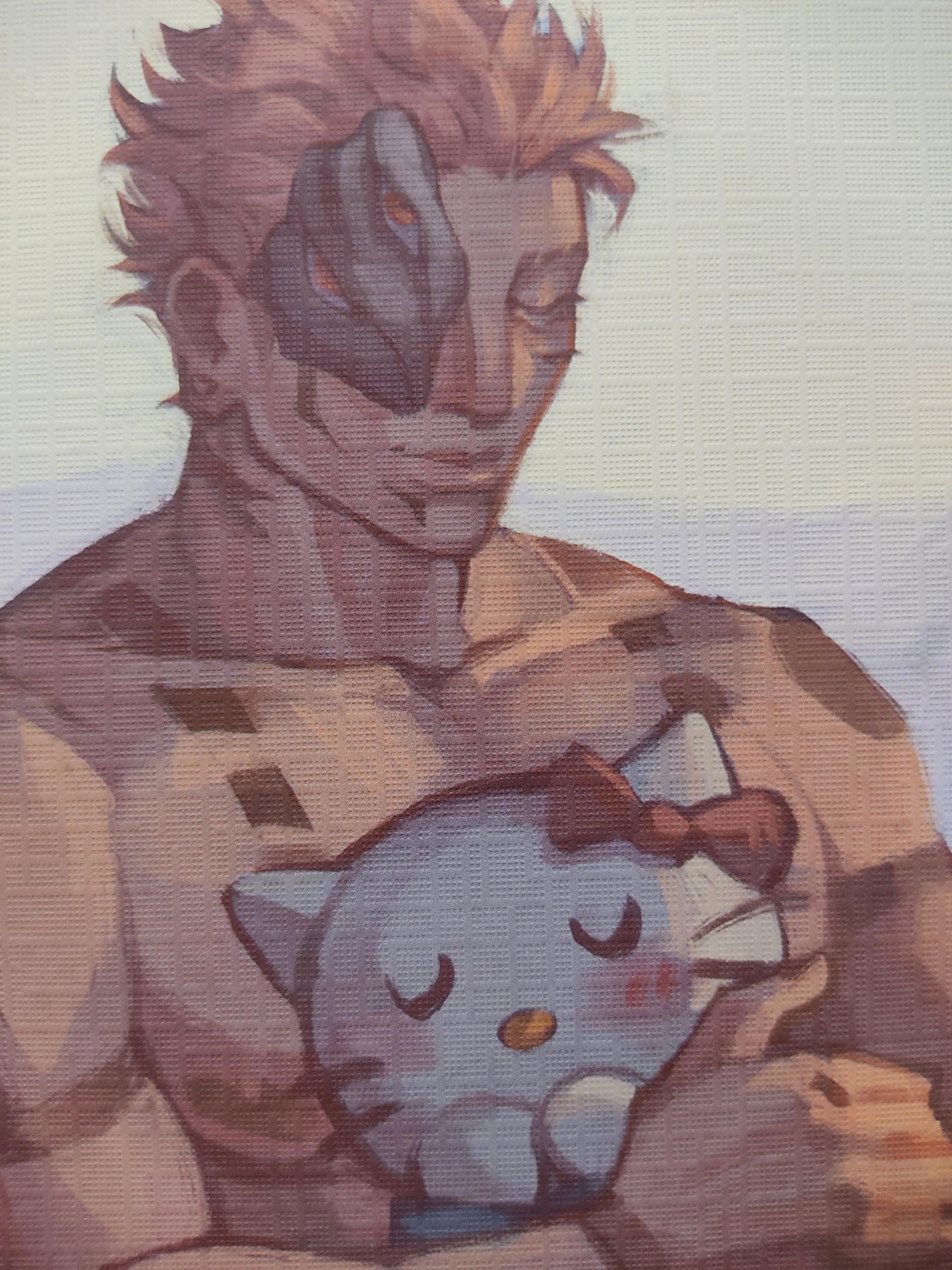 A5 Sukuna Hello Kitty Art Print - Etsy