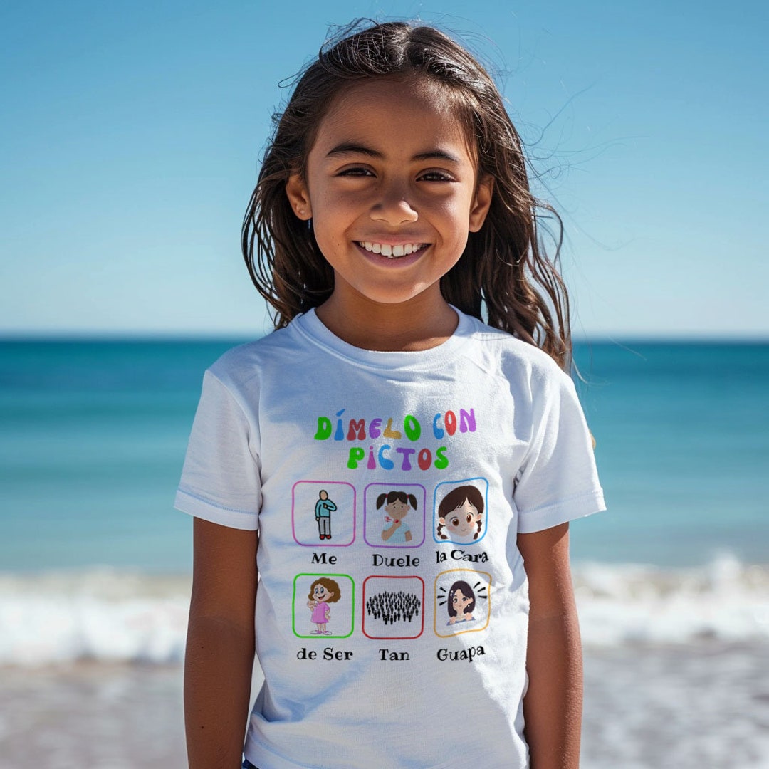 Pictogram T-shirt: My Face Hurts From Being so Pretty, Autism T-shirt ...