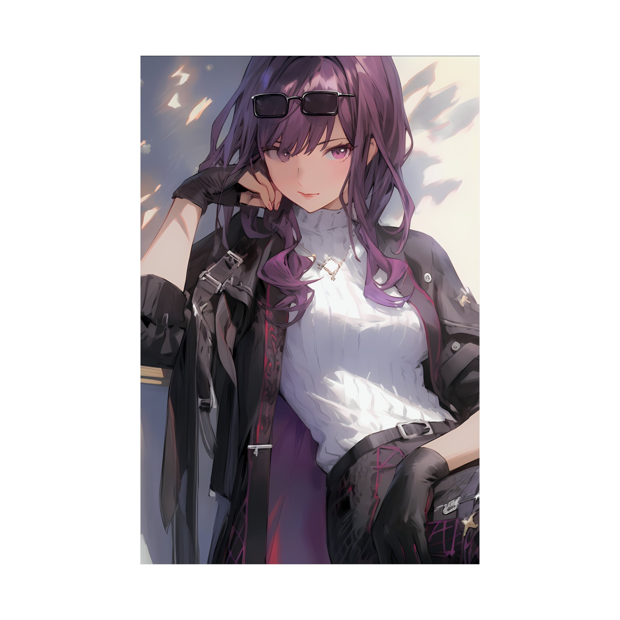 Honkai Star Rail HSR Kafka Anime Gaming Print Poster Art - Etsy