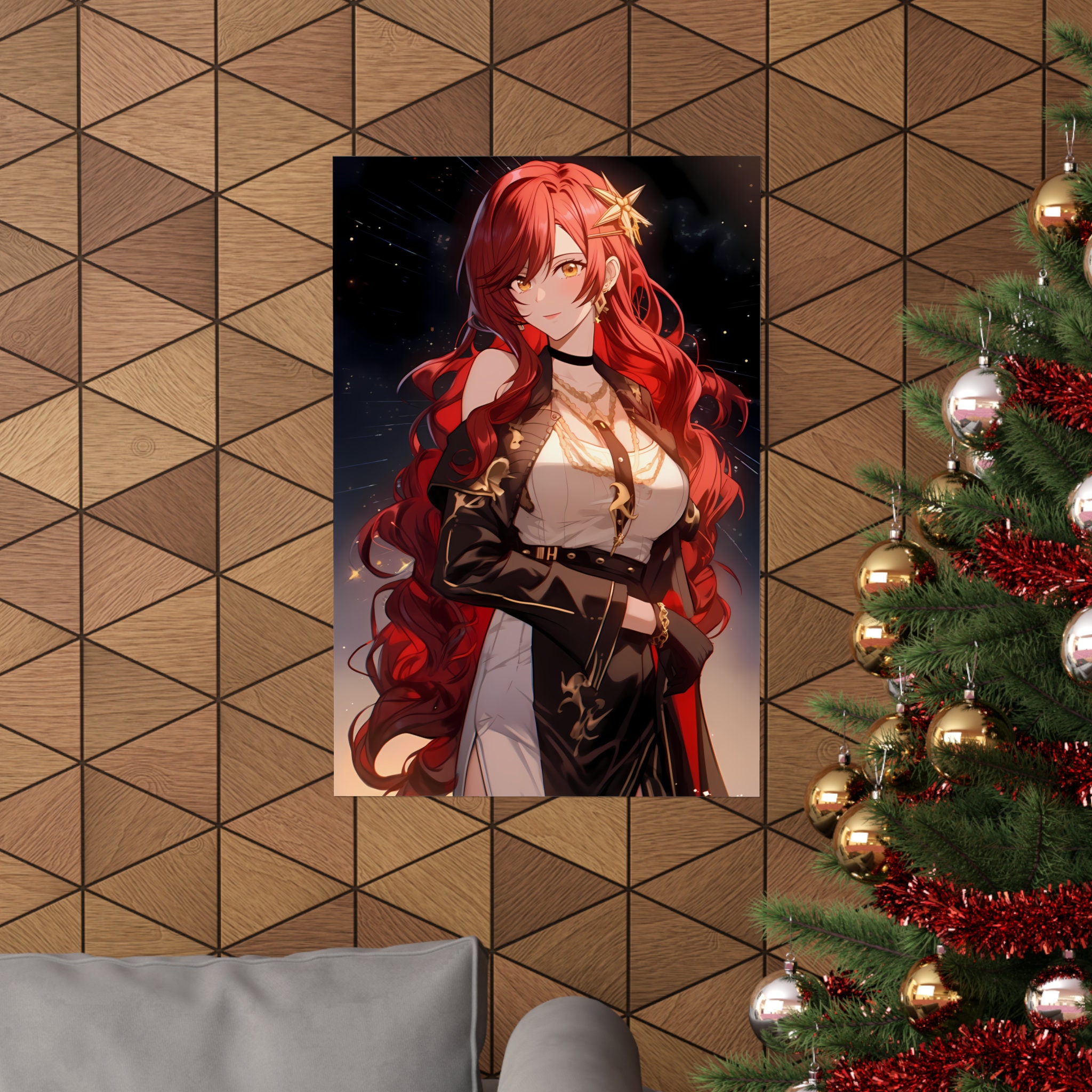 Honkai Star Rail HSR Himeko Art Print Poster Anime Gaming - Etsy