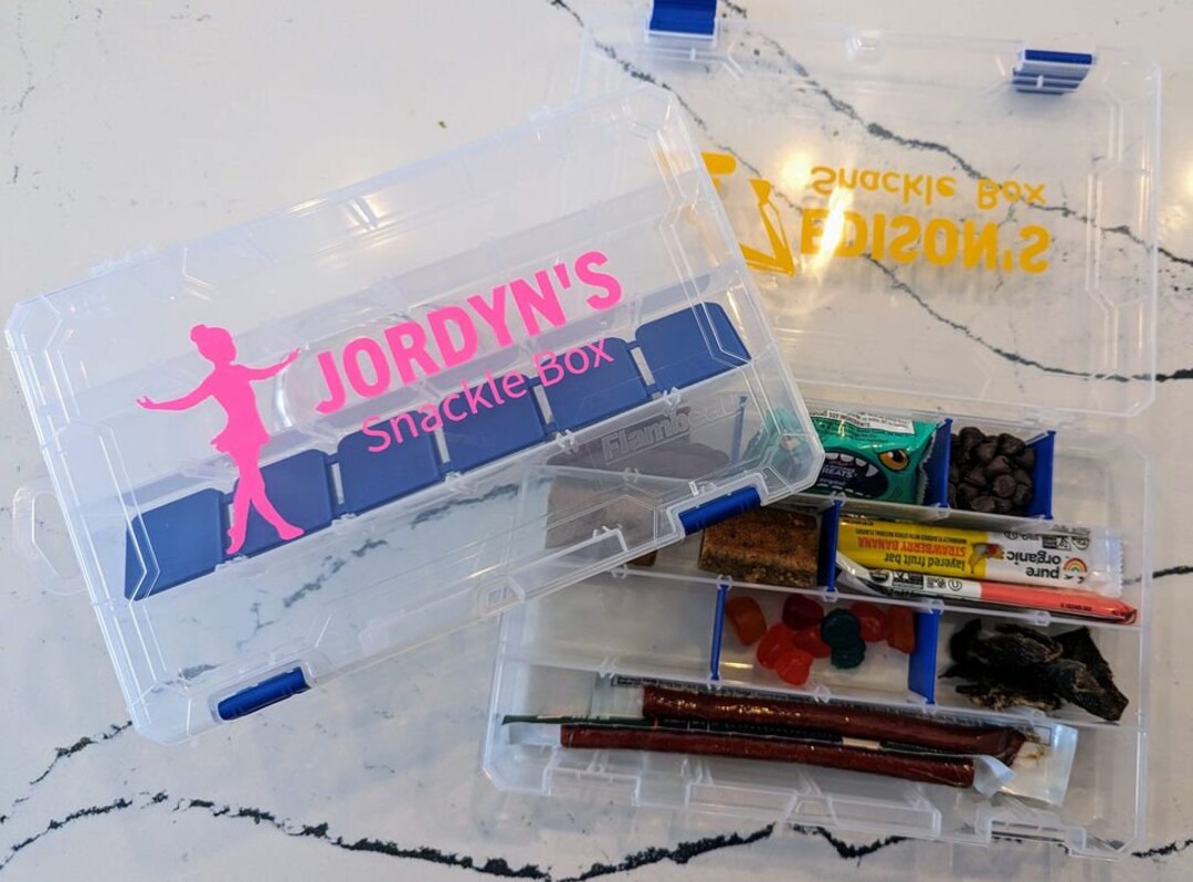 Personalized Snack Box - Etsy