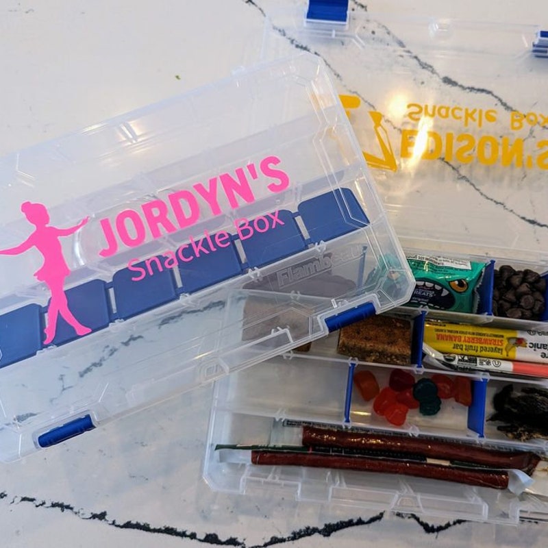 Yellow Snack Box - Etsy