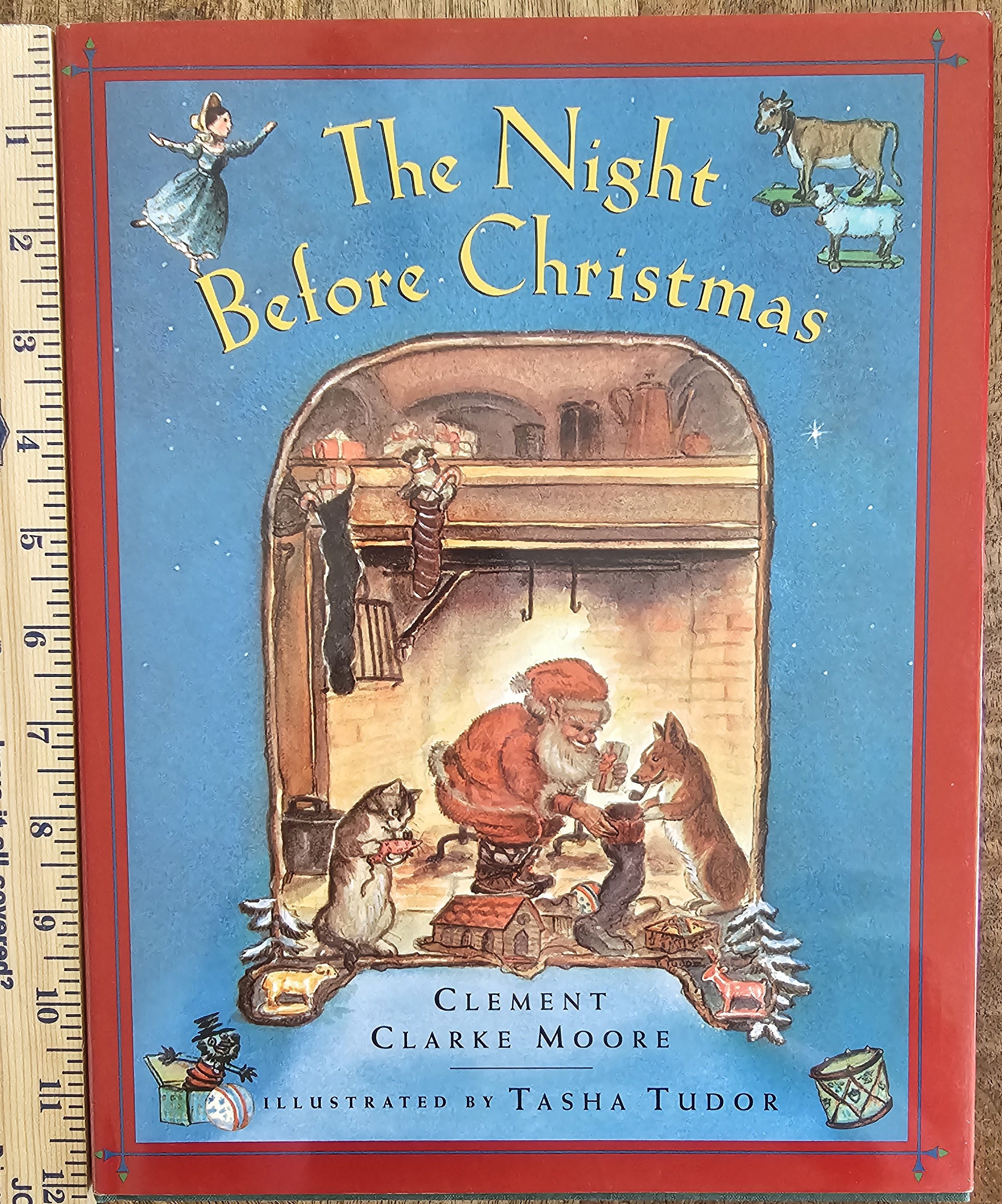 TASHA TUDOR Illustrated: the Night Before Christmas by Clement Clarke ...