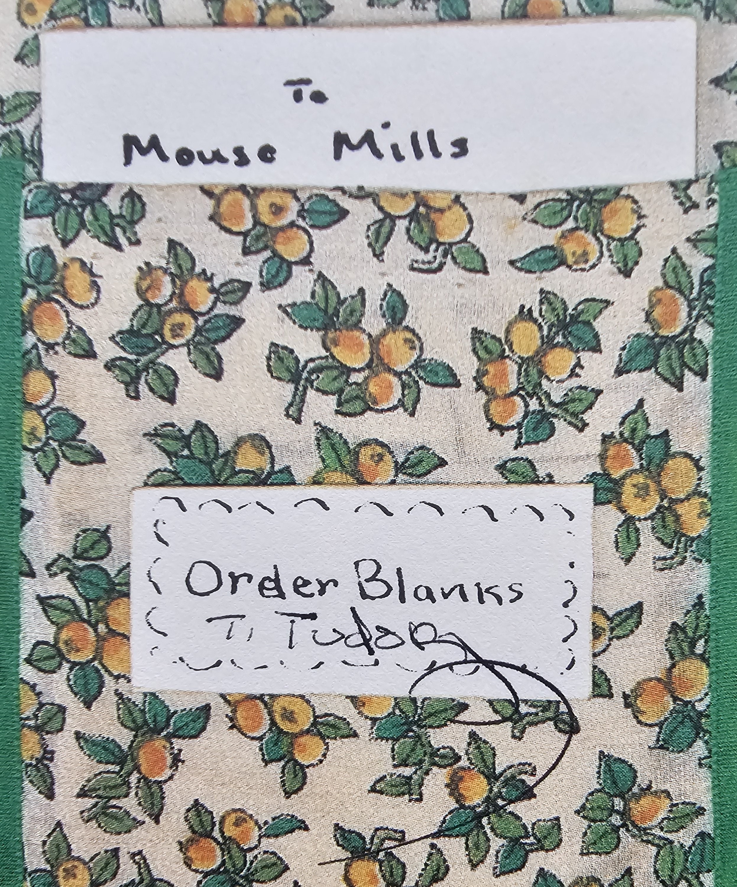 SIGNED: Tasha Tudor Mouse Mills Catalogue for Spring Jenny Wren Press ...