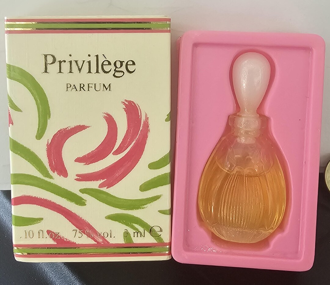 VINTAGE From 1990s: PRIVILEGE Miniature Perfume 3 Ml. 3/4 Full in Box. - Etsy