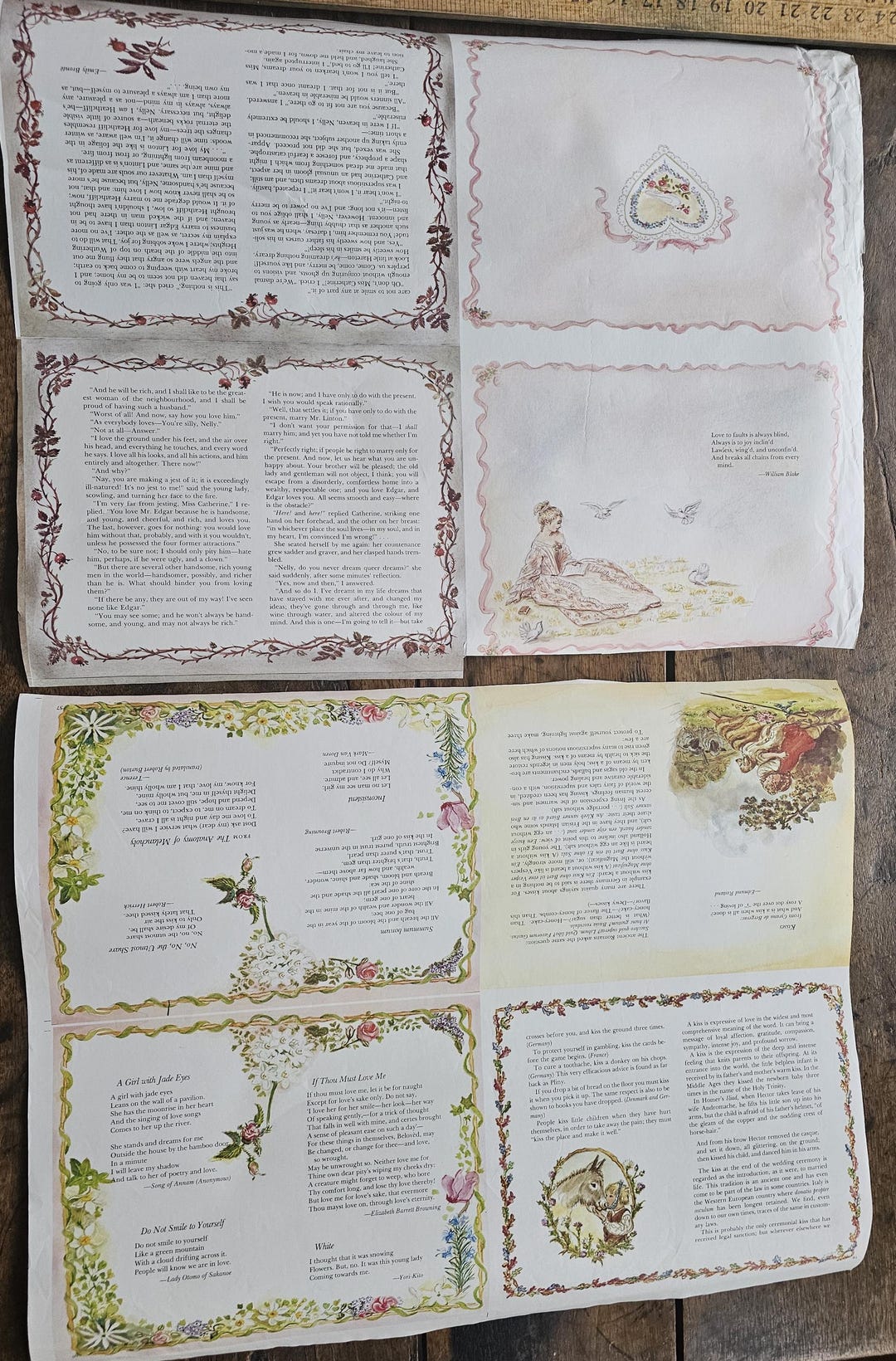 Tasha Tudor PROOF SHEETS "all for Love" 38 Pages. - Etsy