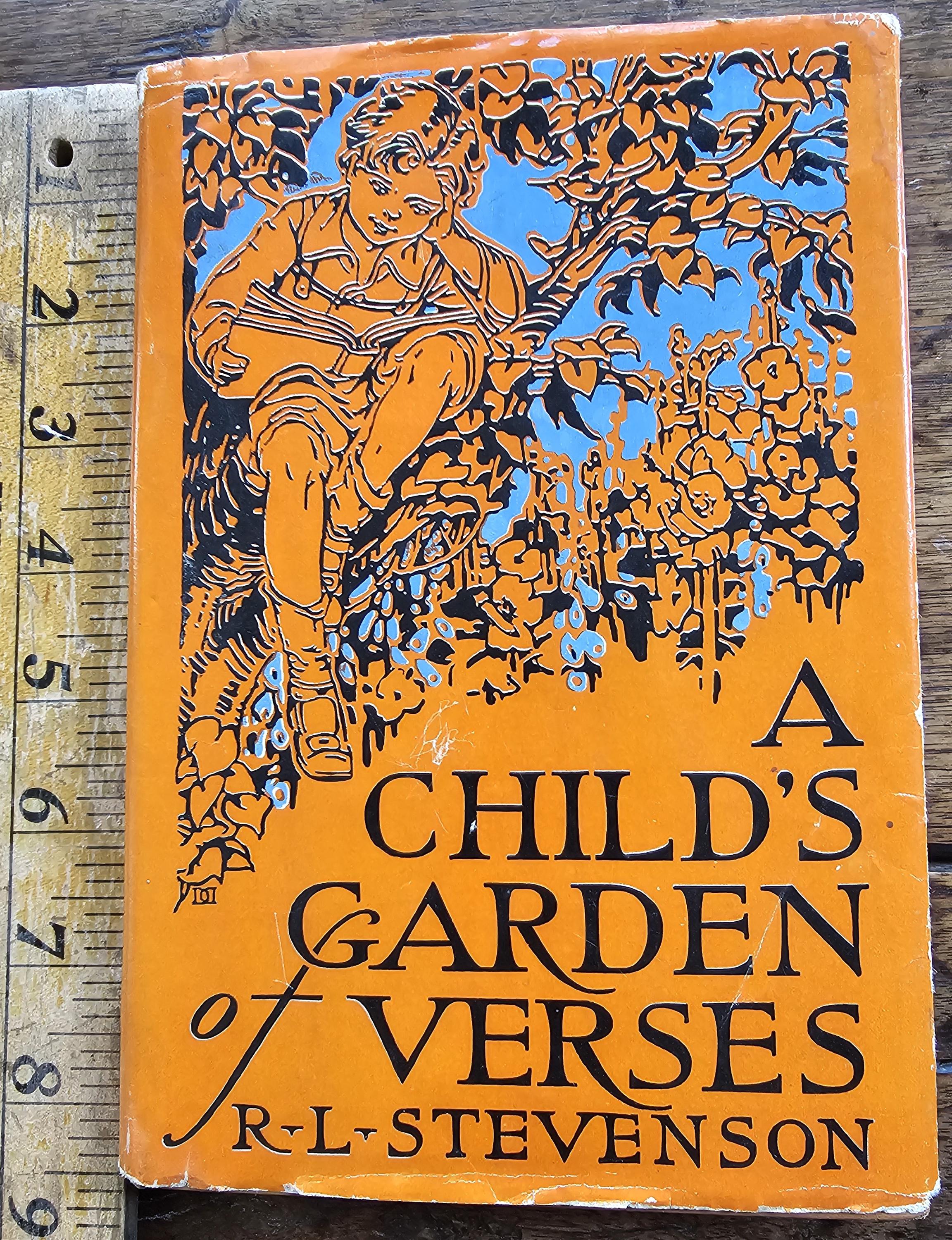 A Child’s Garden of Verses by Robert Louis Stevenson 1928 Hardcover ...
