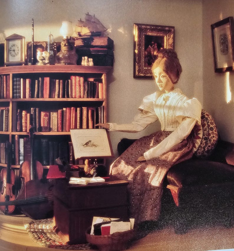1st Ed. Tasha Tudor's Dollhouse, A Lifetime in Miniature. 1st Ed. in DJ ...