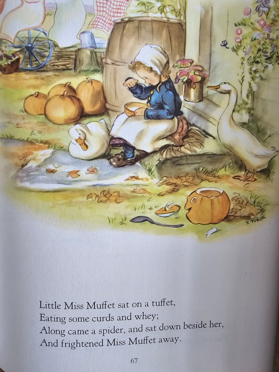 TASHA TUDOR Mother Goose. 1944 Pub. by Henry Z. Walck, Inc. 77 Verses ...