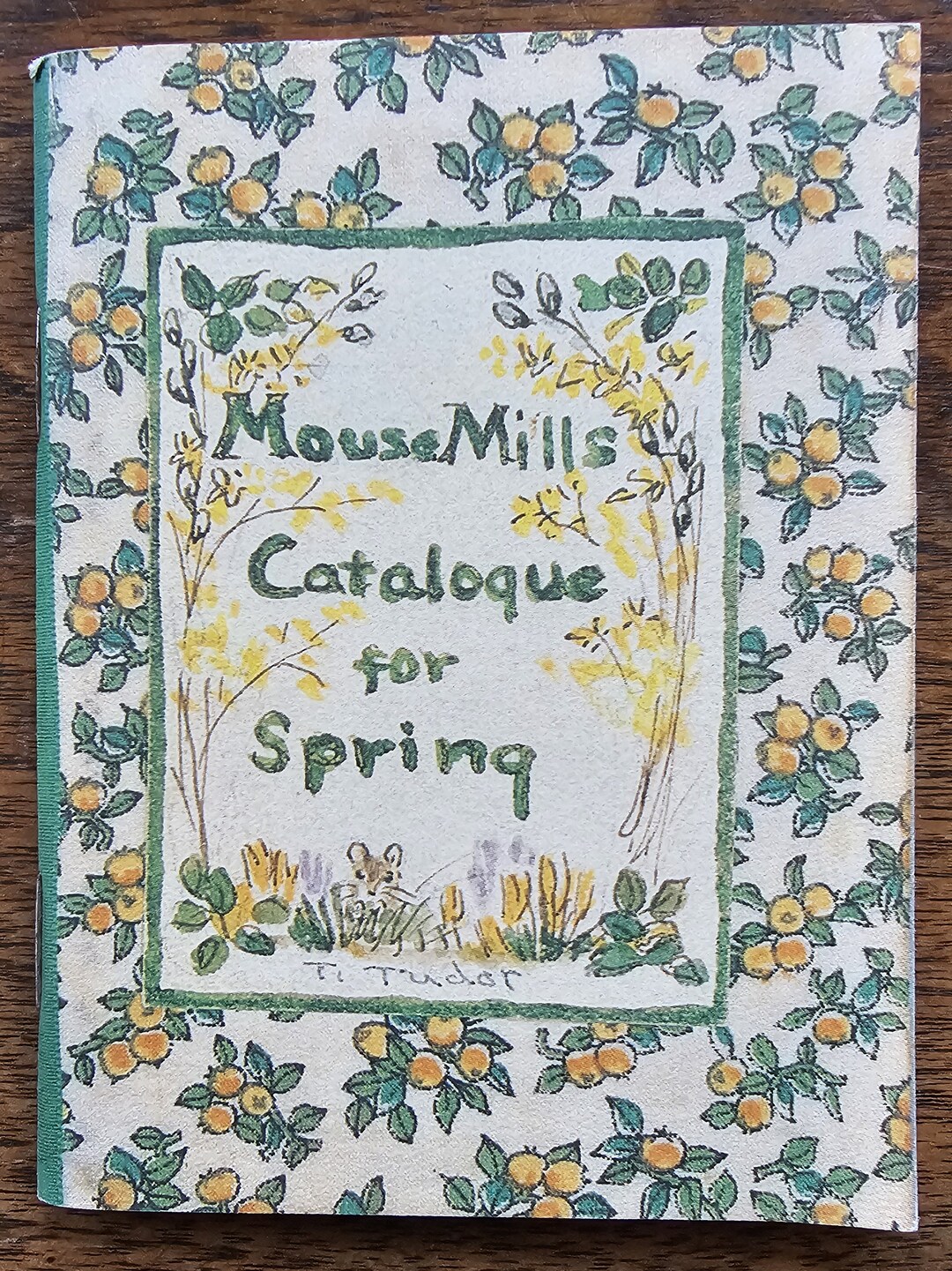 SIGNED: Tasha Tudor Mouse Mills Catalogue for Spring Jenny Wren Press ...