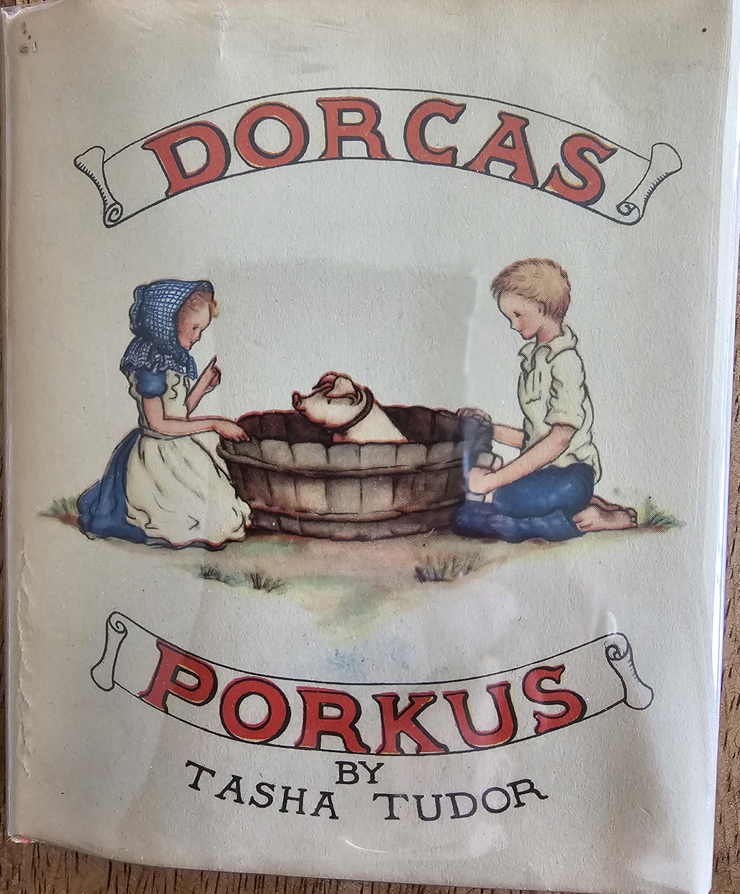 TASHA TUDOR SIGNED Calico Book: Dorcas Porkus Oxford U. Press 1953. in ...