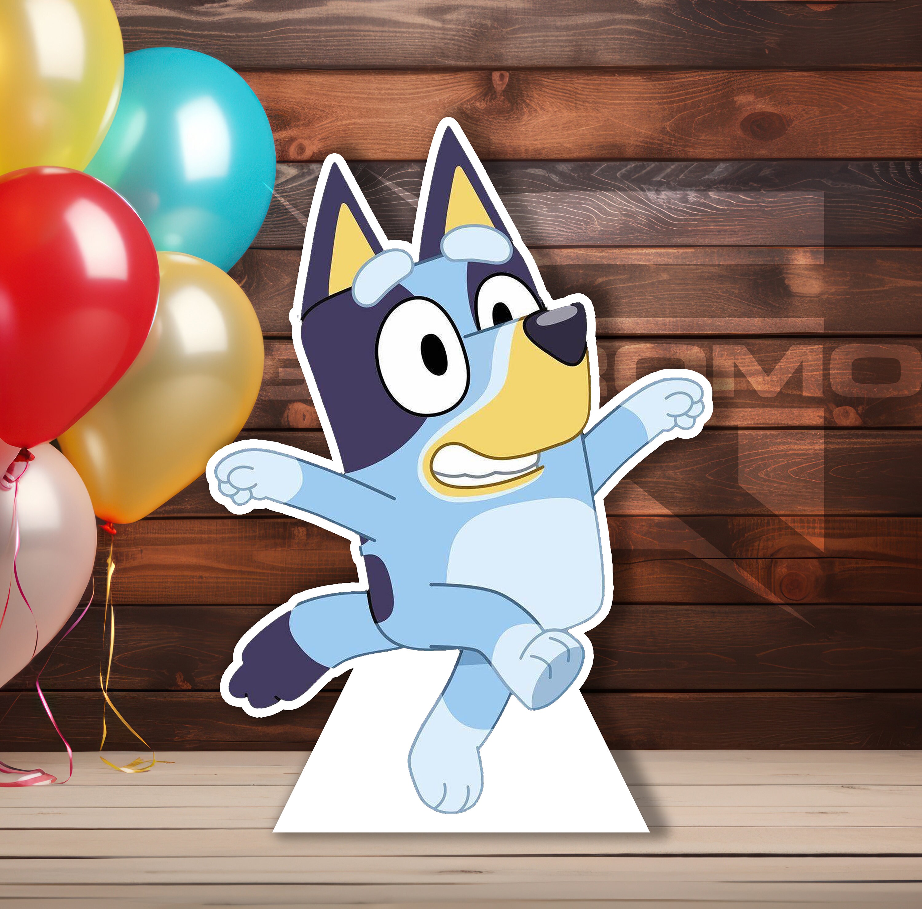 Bluey Life Size Cardboard Cut Outs by GOPROMOMG.COM - Etsy Canada