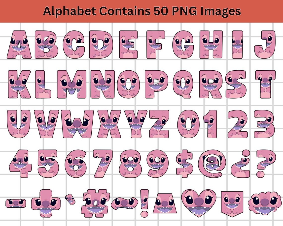 100 IMAGES, 2 Alphabets Stitch Design PNG Stitch Letters Png Stitch ...