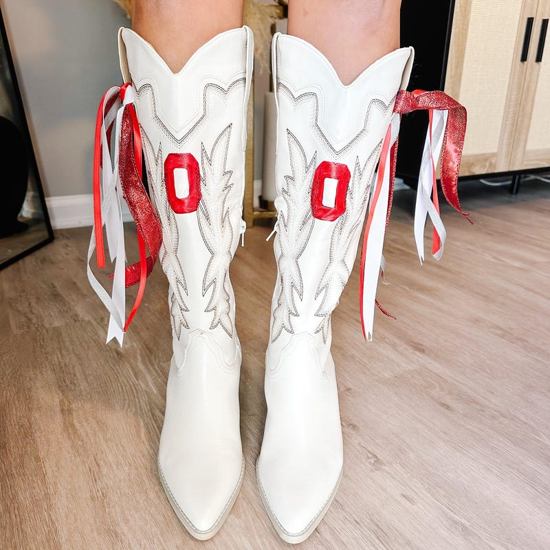 Ohio State Shoes - Etsy