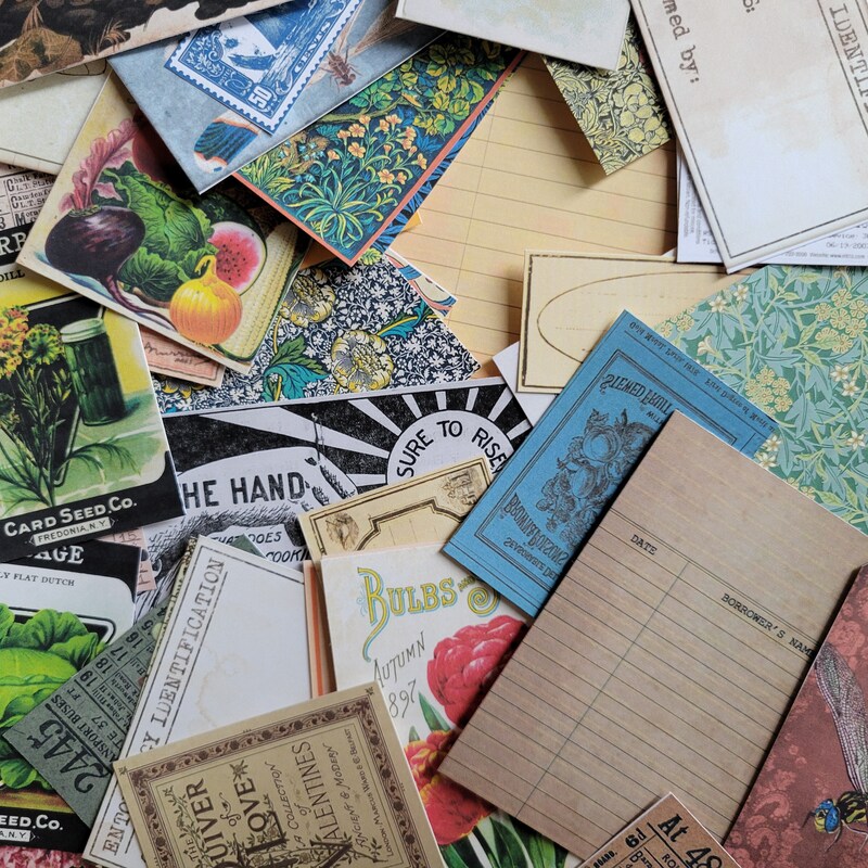 Scrapbook Ephemera - Etsy