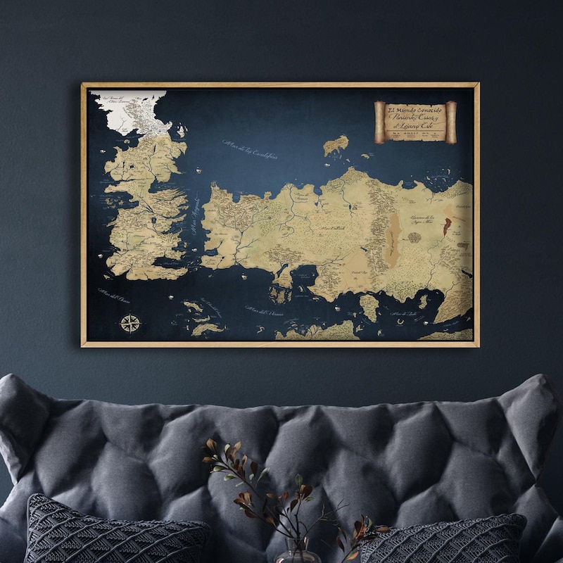 Westeros Map - Etsy
