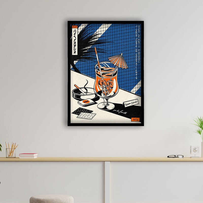 Japanese Poster - Etsy