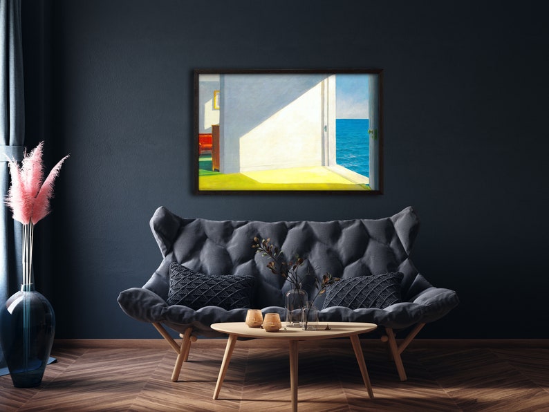 Edward Hopper Rooms by the Sea (1951) Poster, Edward Hopper Exhibition ...