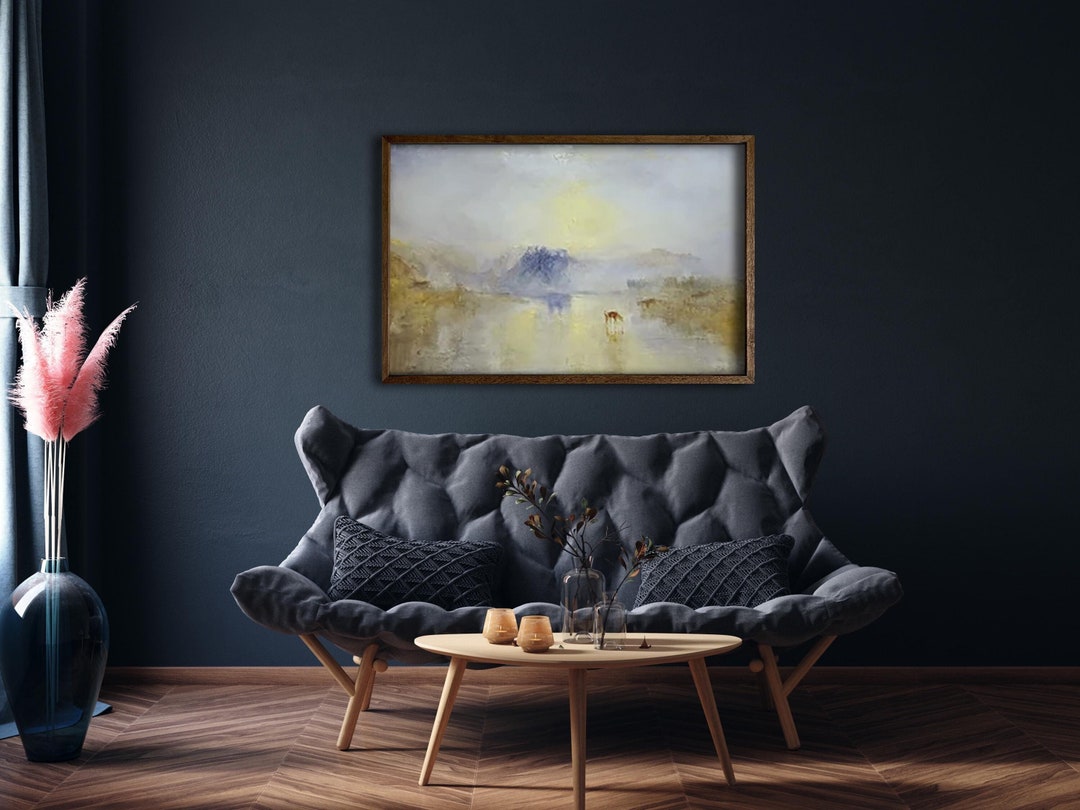 William Turner Prints, Norham Castle Sunrise, JMW Turner Exhibition ...