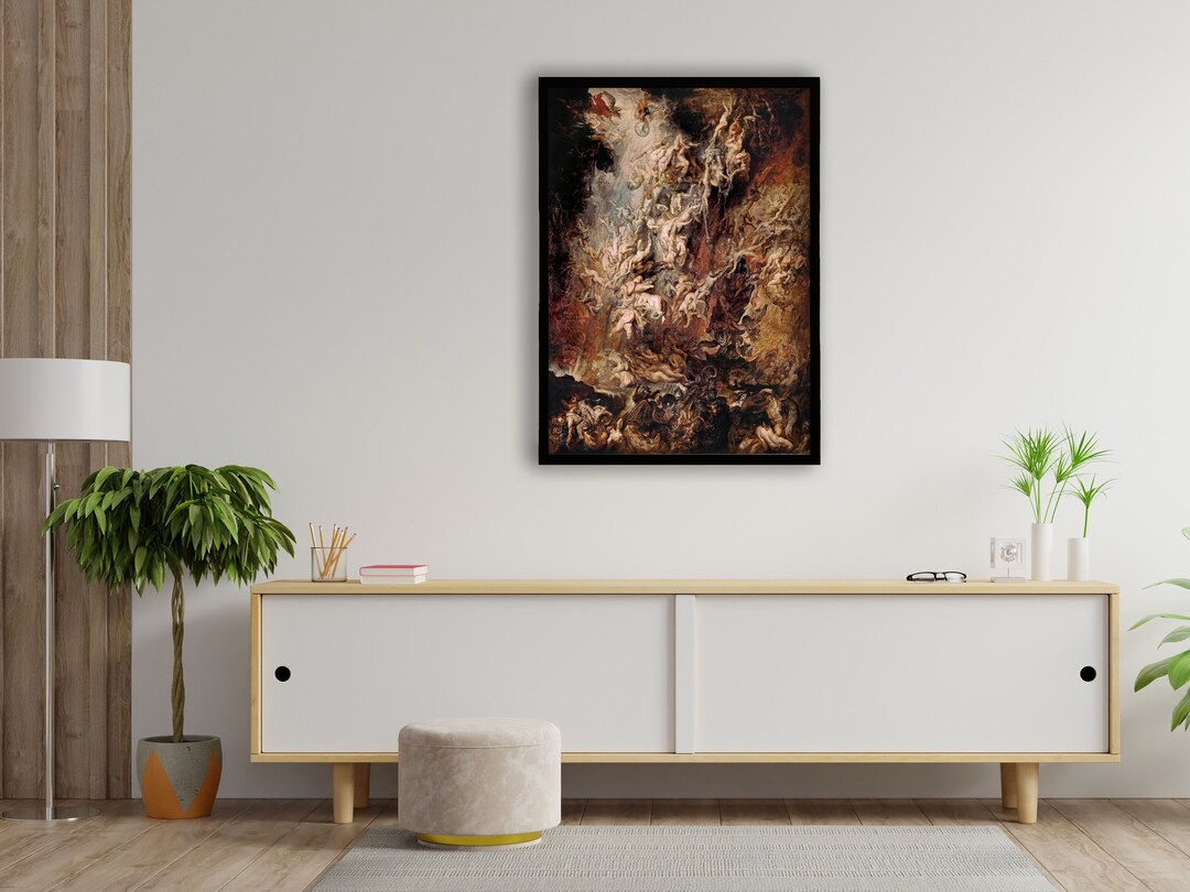 The Fall of the Dammed (1620), Peter Paul Rubens Art Print, Painting ...